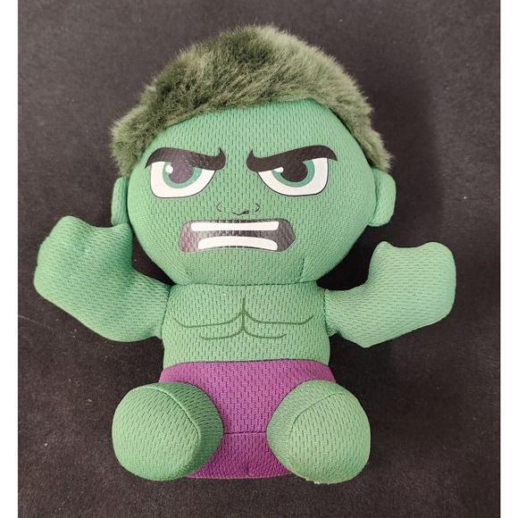 TY Inc | Toys | Ty Beanie Baby Hulk Marvel Stuffed Animal Toy Preowned ...